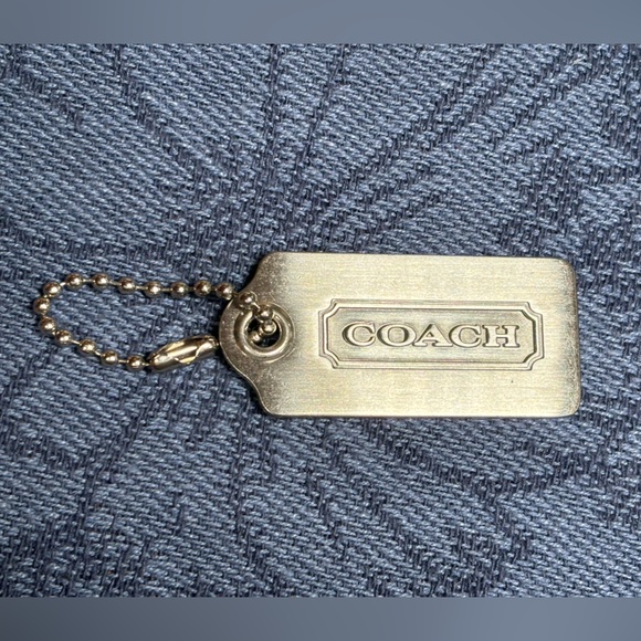 Coach | Accessories | Coach Hang Tag Silver Toned Used | Poshmark